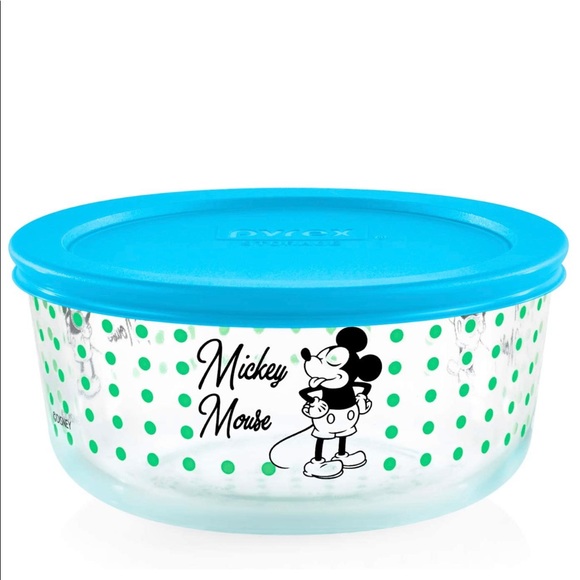 Pyrex | Kitchen | Pyrex Disney Storage 8pc Set Mickey Mouse | Poshmark